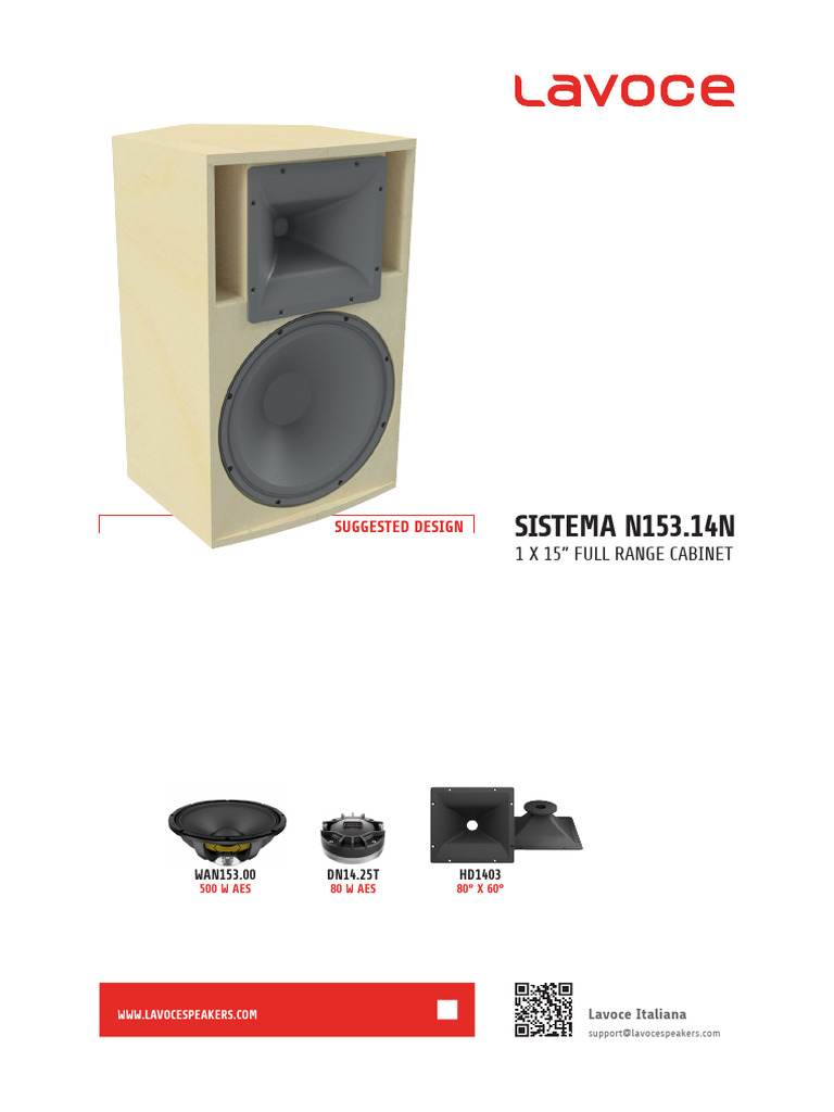 LAVOCE Sistema-N153.14N SuggDes RevB.a Low-Res | PDF | Capacitor | Resistor