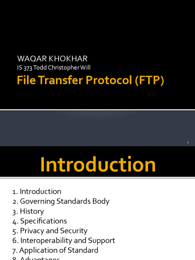File Transfer Protocol (FTP) | PDF | File Transfer Protocol | Computer File