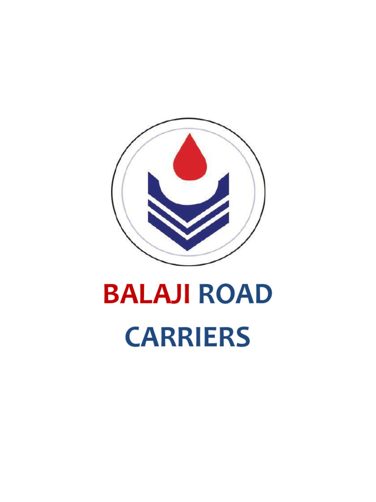 PROFILE - BALAJI ROAD CARRIER-2 | PDF | Cargo | Logistics