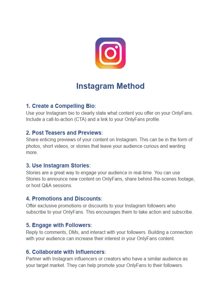 ETHOS - Instagram Method | PDF | Information Technology | Computing