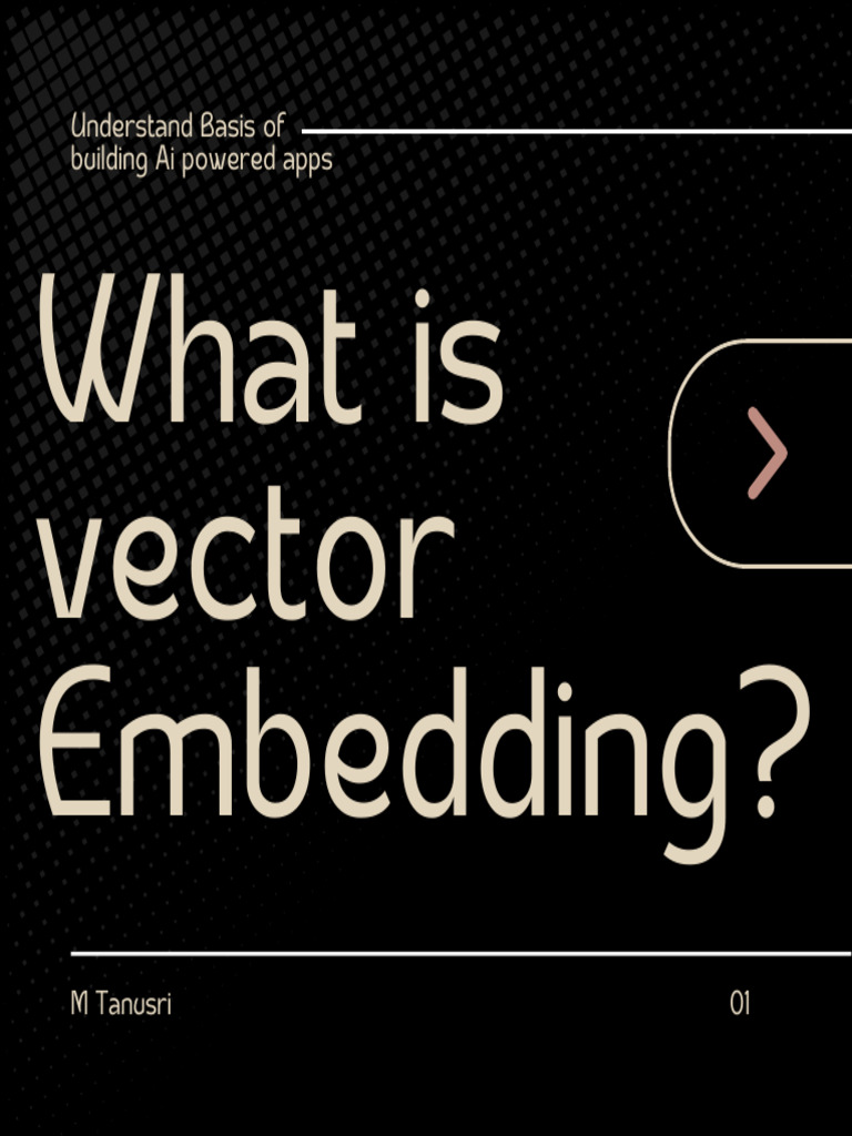 Vector Embedding | PDF | Human Communication | Information Science