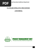 Pre-Anesthesia Safety Checklist | PDF | Anesthesia | Clinical Medicine