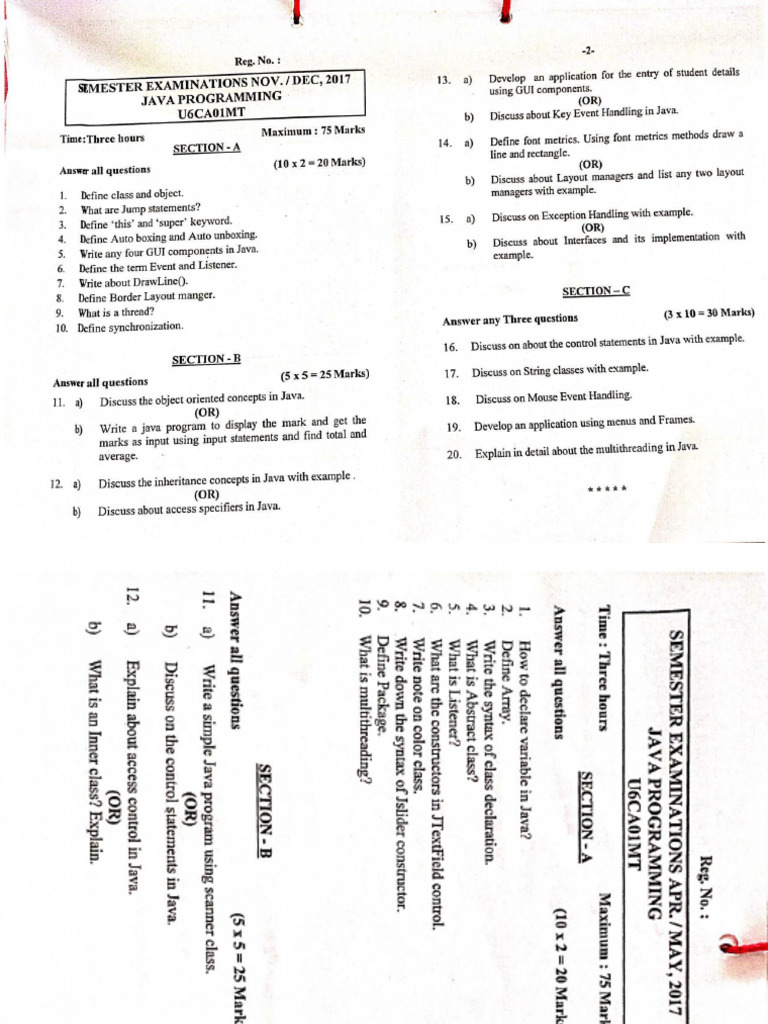 BCA Java Programming | PDF BCA Java Programming | PDF