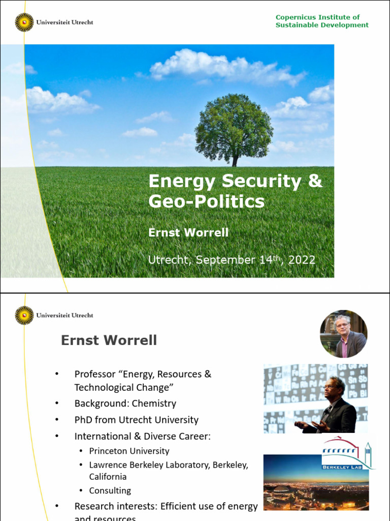 Energy Security Geo-Politics-2022 | PDF | Natural Gas | European Union