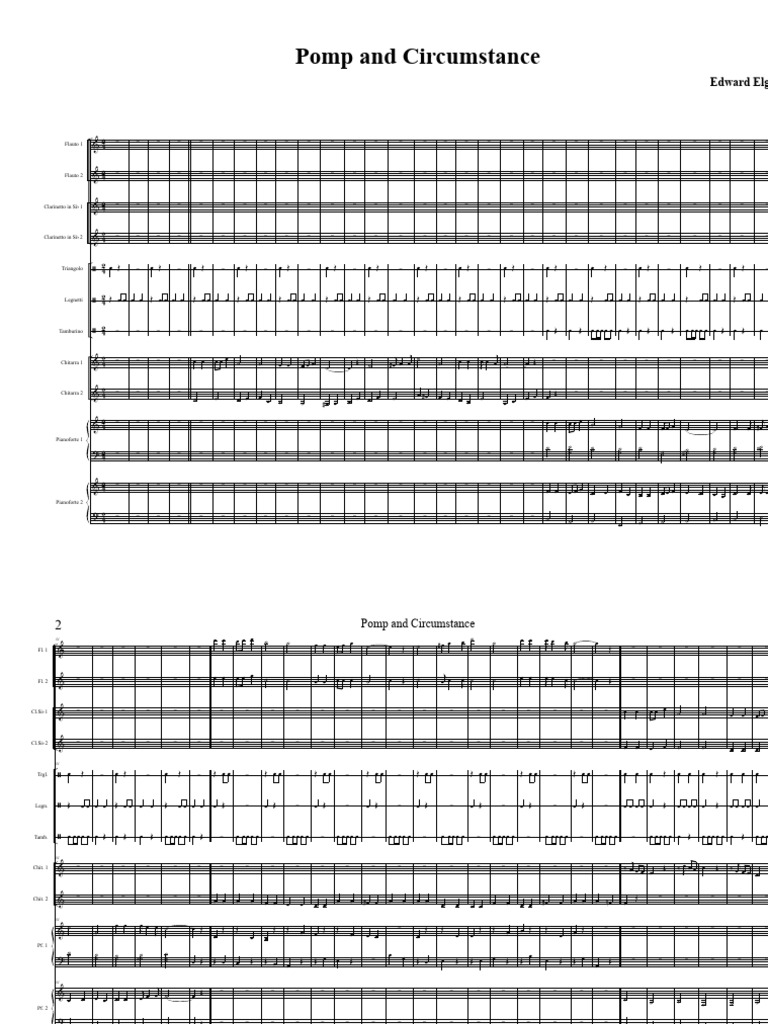 Pomp Partitura | PDF