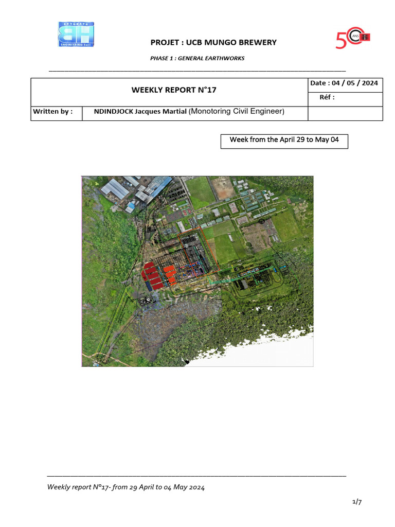 Weekly report N17 | Download Free PDF | Engineering | Civil Engineering