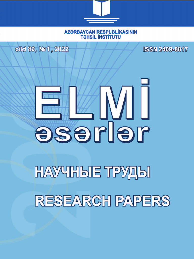 8472 Elmi Eserler 2022 1 Son Capa Geden | PDF