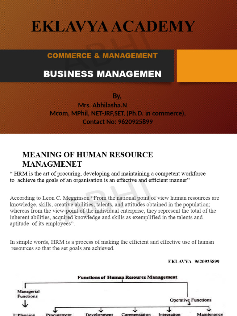 Nta Net Paper 2 HRM Part1 | PDF | Human Resource Management | Recruitment