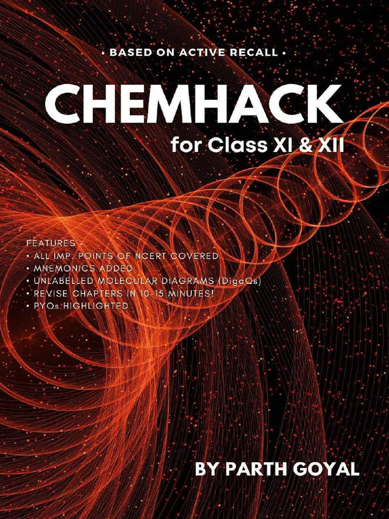 Class 12th CHEMHACK (4th Edition) - Compressed | PDF