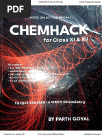 Class 12th CHEMHACK (4th Edition) - Compressed | PDF