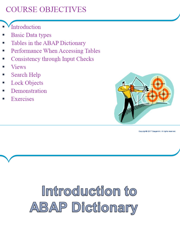ABAP Technical Training DDIC | PDF | Database Index | Databases