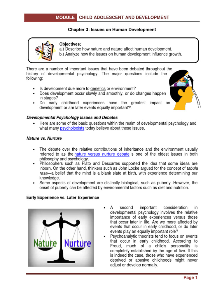 PROFED 3 - Chapter 3 | PDF | Developmental Psychology | Psychology