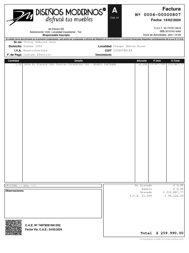 Placard Ropero 2 Puertas Corredizas 240 X 56 X 180 CM Cubos Color ...