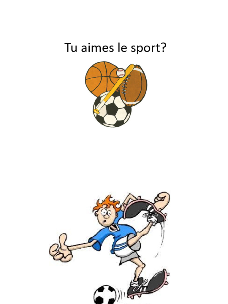 Tu Aimes Le Sport PP | PDF | Sports individuels