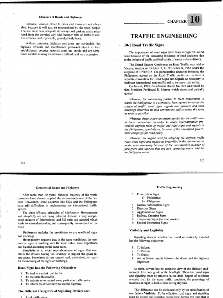 Traffic Engineering | PDF | Traffic | Road