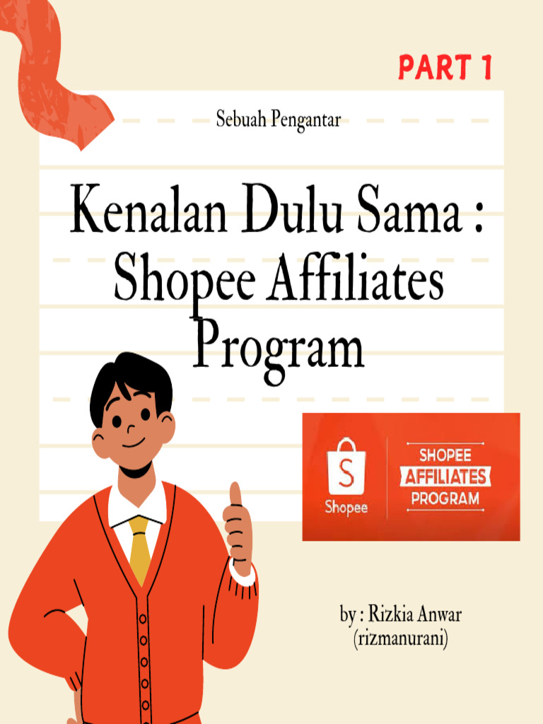 Panduan Shopee Affiliate untuk Pemula | PDF