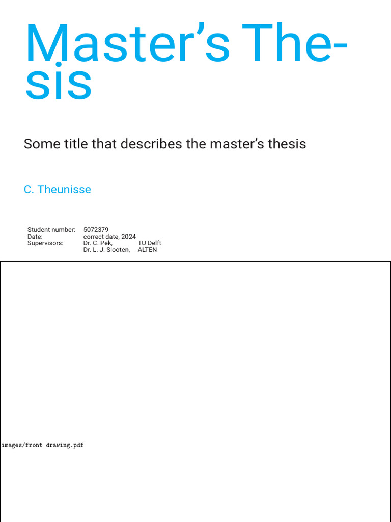 Thesis Report | PDF | Normal Distribution | Kalman Filter