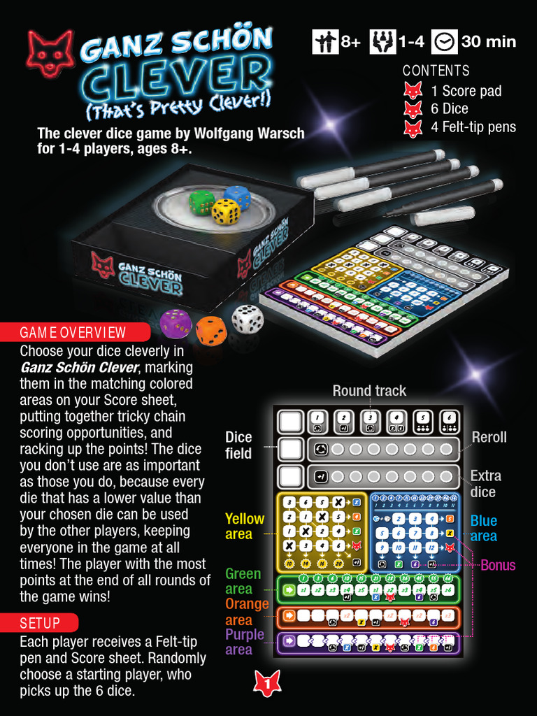 Thats Pretty Clever GB | PDF | Dice