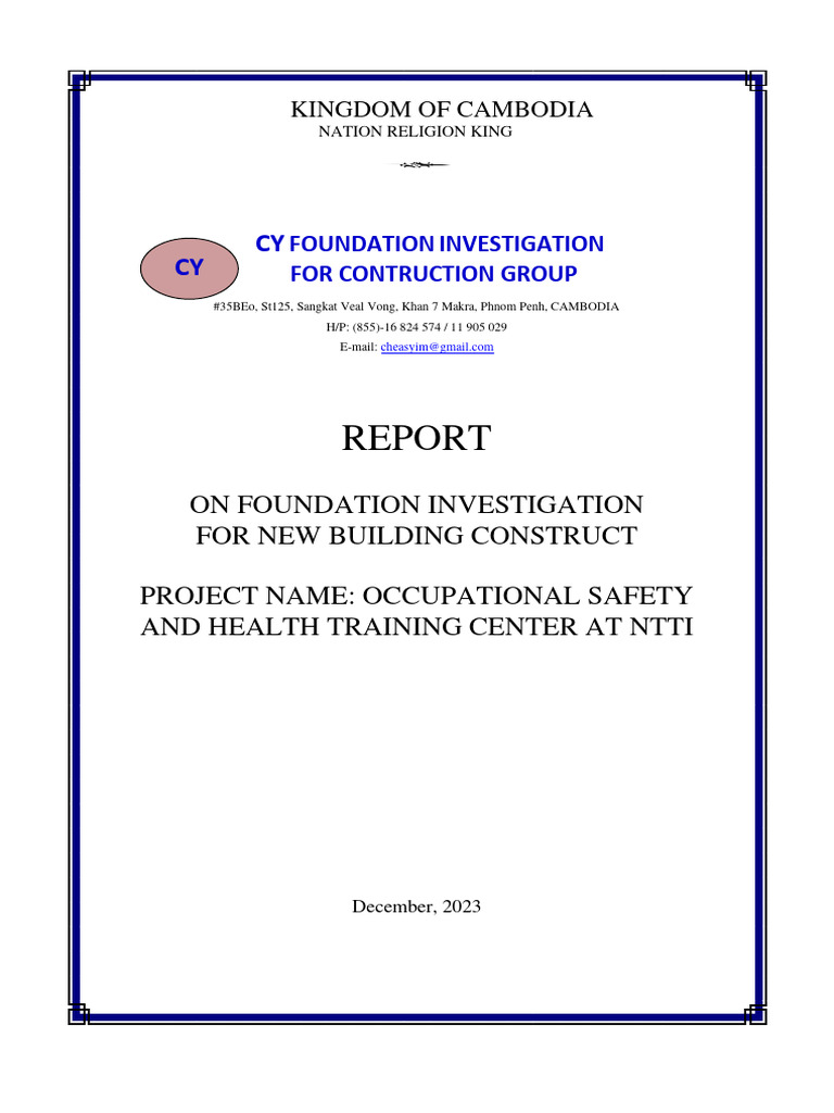 Pile Report | PDF | Civil Engineering | Geotechnical Engineering