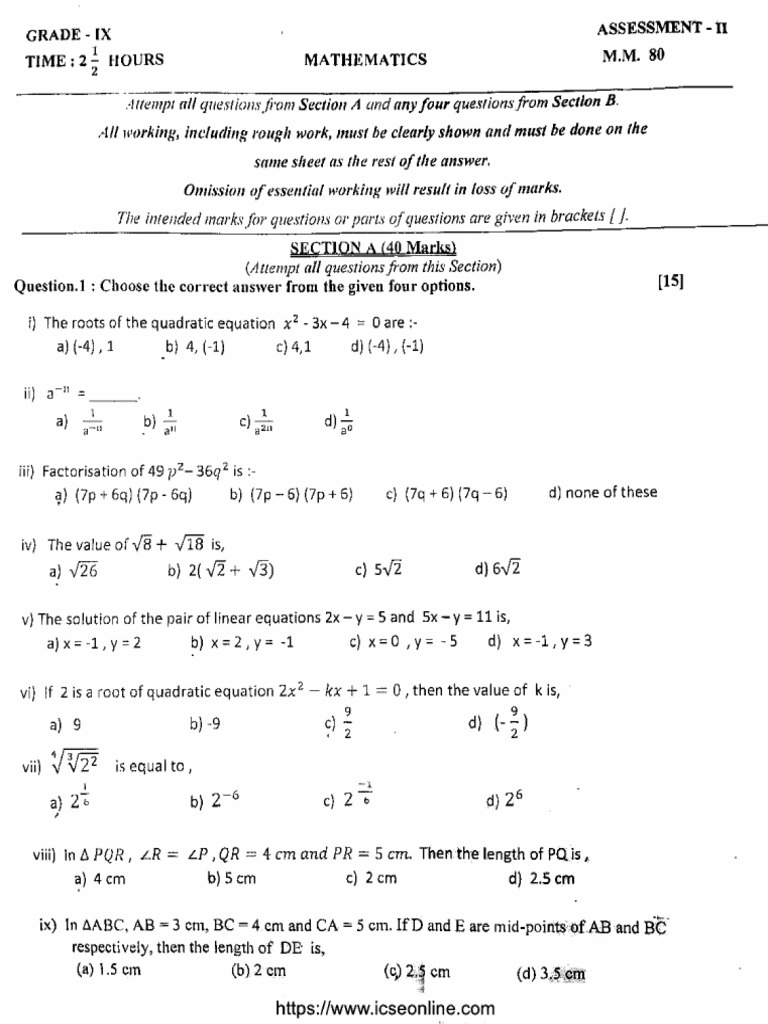 Icse | PDF