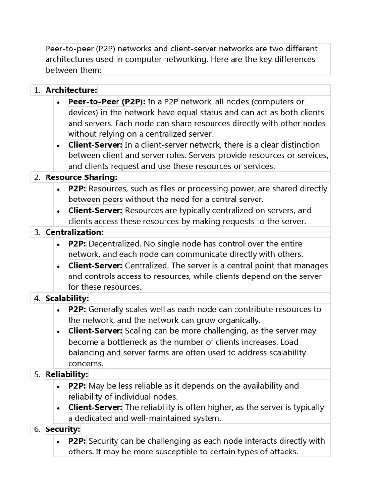 Peer | PDF | Peer To Peer | Client–Server Model