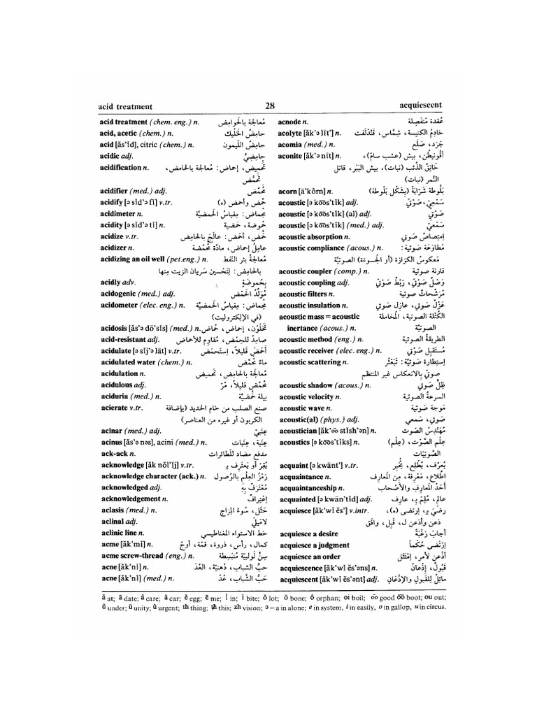 The Dictionary English-Arabic 3 | PDF