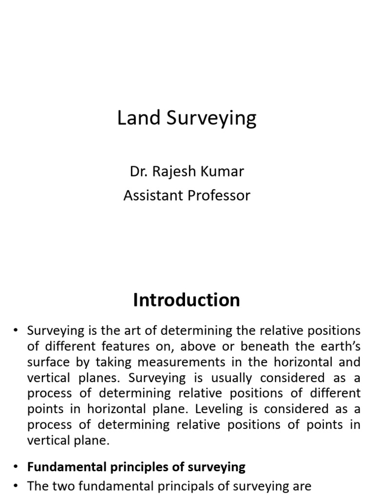 Land Surveying | PDF | Surveying | Azimuth