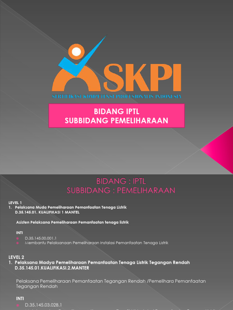 Iptl Pemeliharaan | PDF