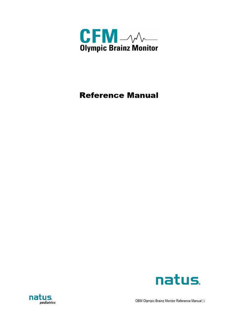 OBM00201F OBM Reference Manual EN | PDF | Electroencephalography ...