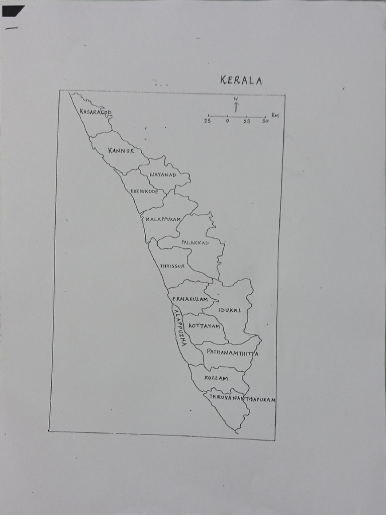 Map of Kerala | PDF