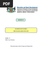 Functions Booklet - Grade 10 | PDF | Function (Mathematics ...