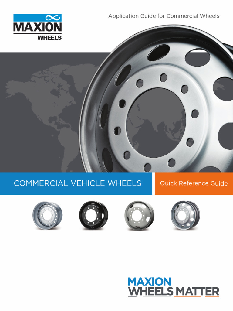 Maxion Commercial Vehicle Wheels Guide | PDF | Screw | Vehicle Technology