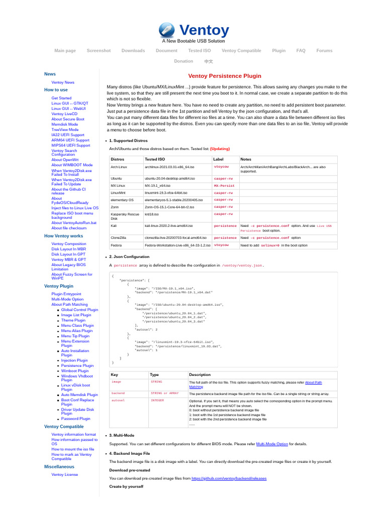 Plugin Persistence Ventoy | PDF | Operating System Technology | System ...