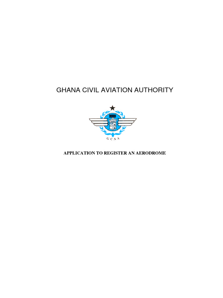 Application To Register Aerodrome Form (GCAA SRD ASAS 02) | PDF ...
