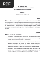 Reglamento Ley 7600: Igualdad Oportunidades | PDF | Invalidez ...