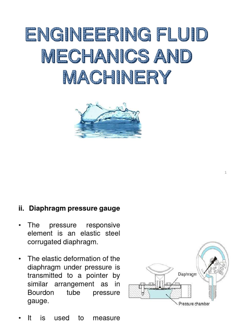 Mod 1 Part 2 | PDF | Fluid Dynamics | Pressure Measurement