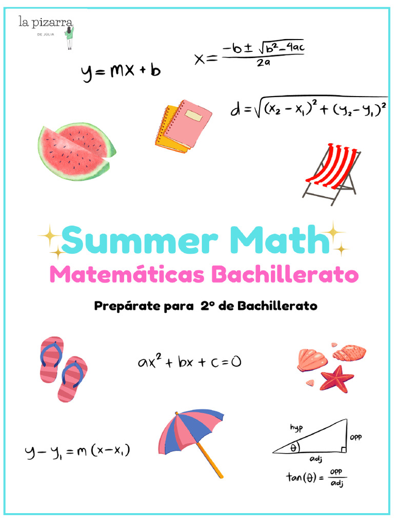 Summer Math Bach | PDF | Ecuaciones | Probabilidad