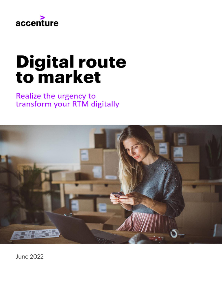 Accenture Digital Route To Market | PDF | Sales | Market Segmentation