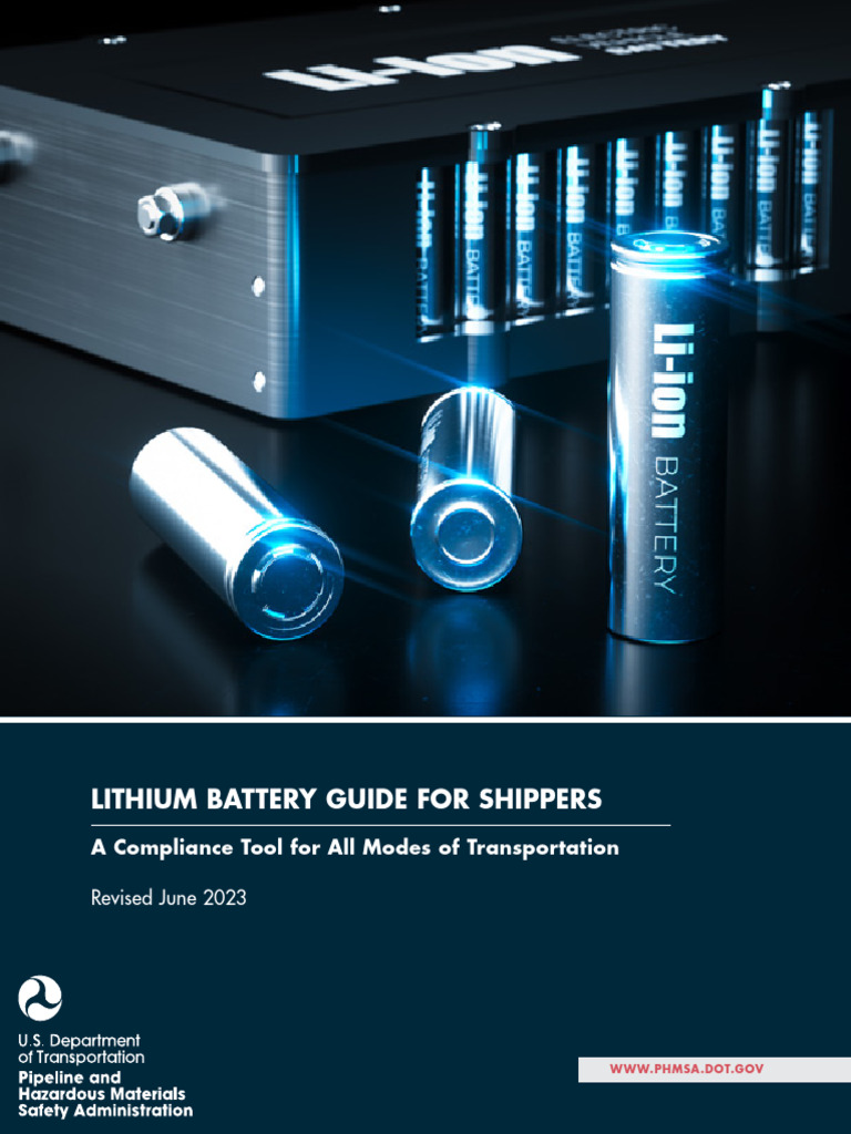 Lithium Battery Guide | PDF | Dangerous Goods | Lithium Ion Battery