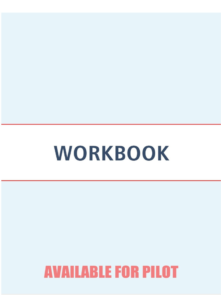 Workbook w6 | PDF