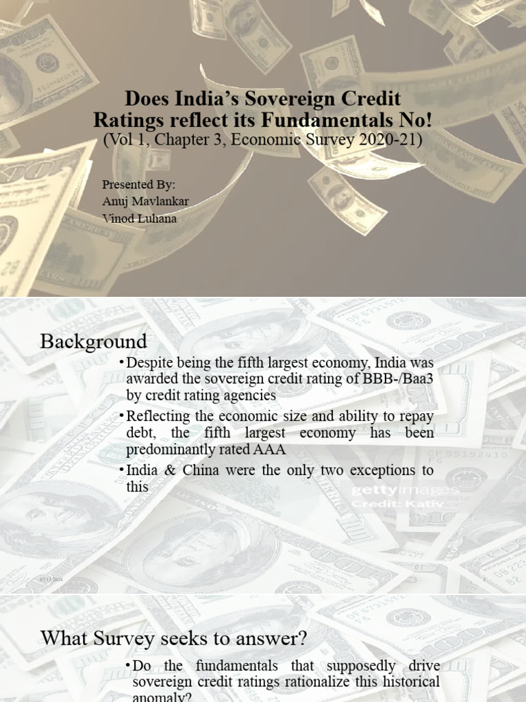 BRM - Presentation Vinod Edit | PDF | Credit Rating | Economies