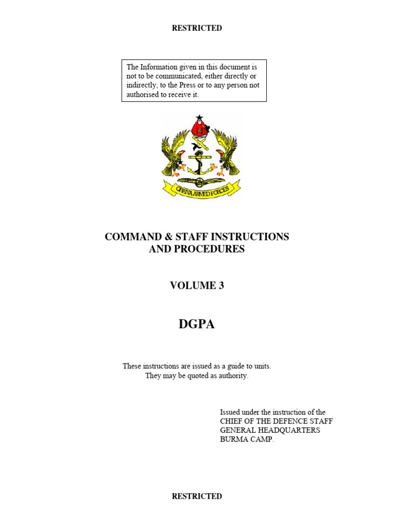 Csip Vol 3 (Dgpa) | PDF | Sergeant | Marriage