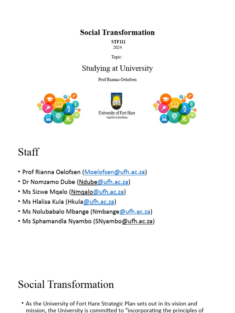 STF Presentation - Lecture 1 | PDF | Sustainability | Sustainable Development