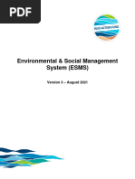ESMS - Environmental and Social Management Plan - ESMP | PDF | Risk | Environmental Impact ...
