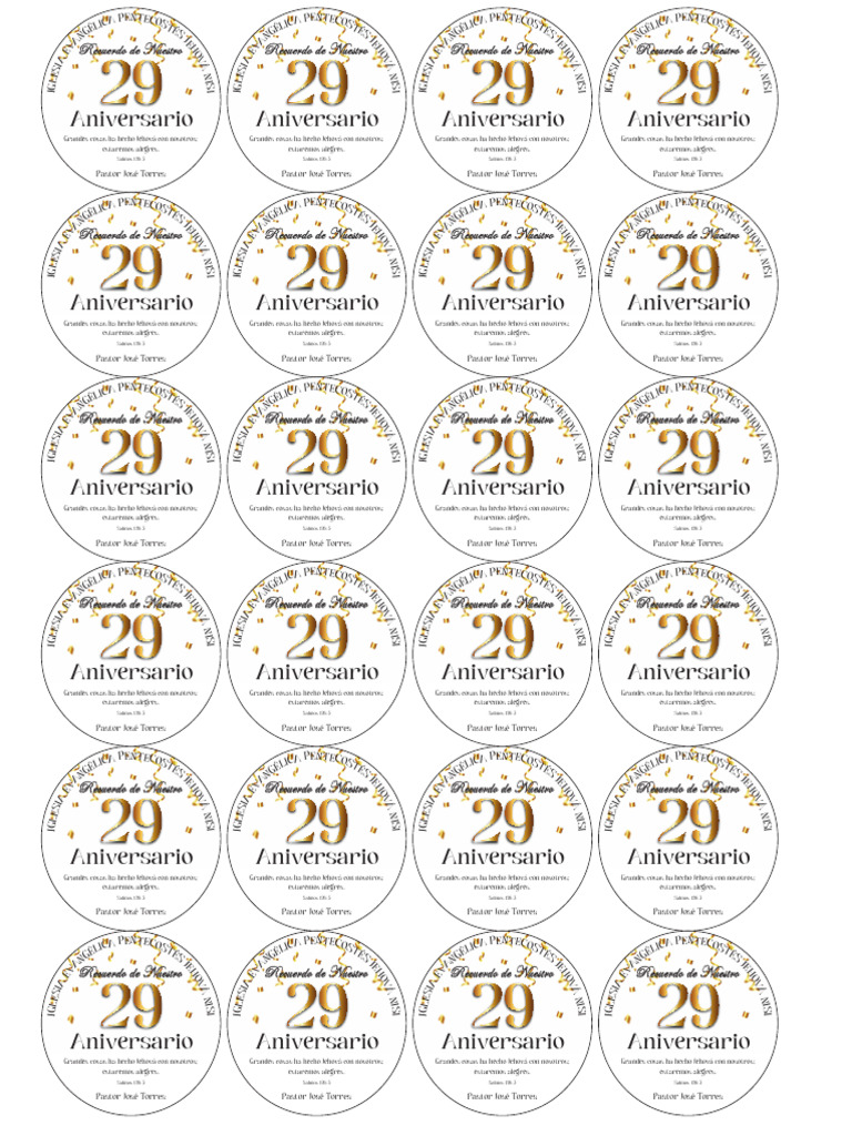 Recuerdo de Aniversario | PDF