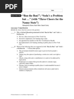 Three Cheers for the Nanny State Summary | PDF