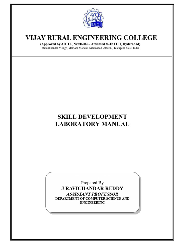 Skill Developmen LAB Manual | PDF | Http Cookie | Dynamic Web Page