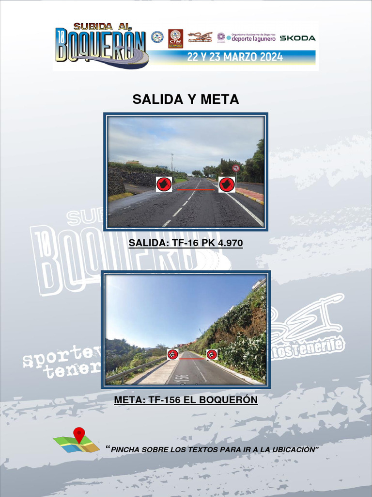 Salida y Meta SEB2024 | PDF