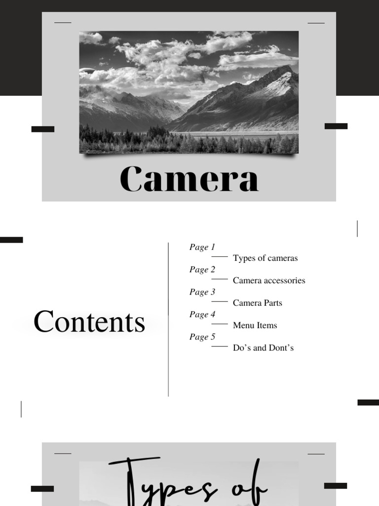 The Camera | PDF | Camera | Digital Single Lens Reflex Camera