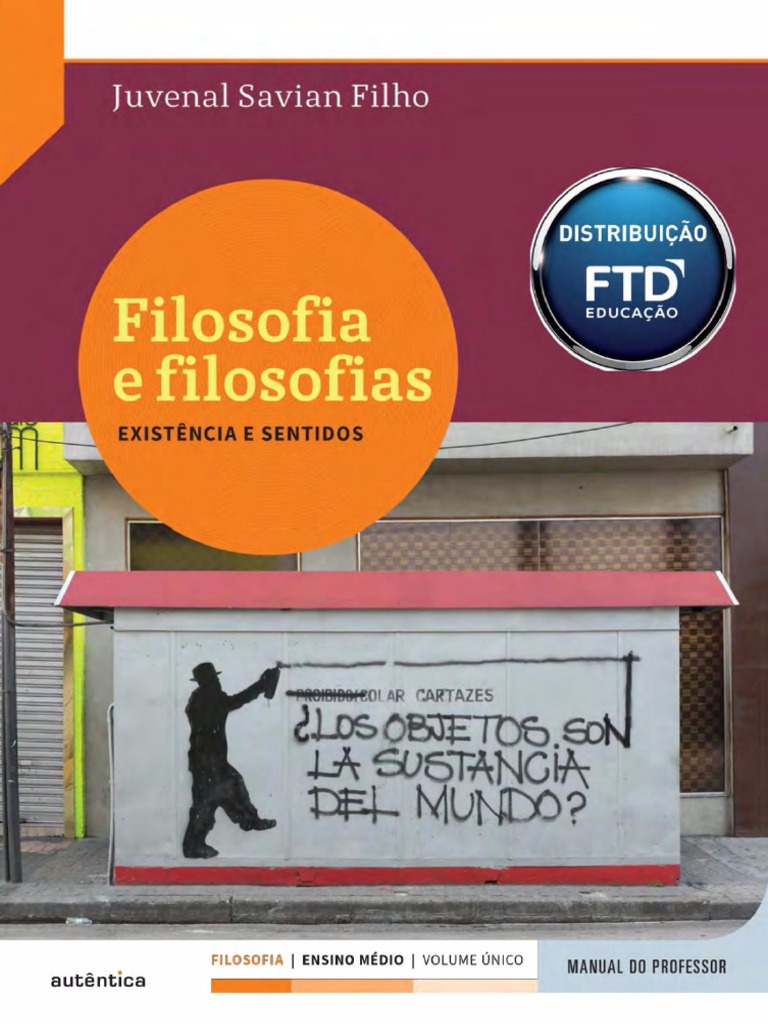 Livro de Filosofia - Volume Único | PDF